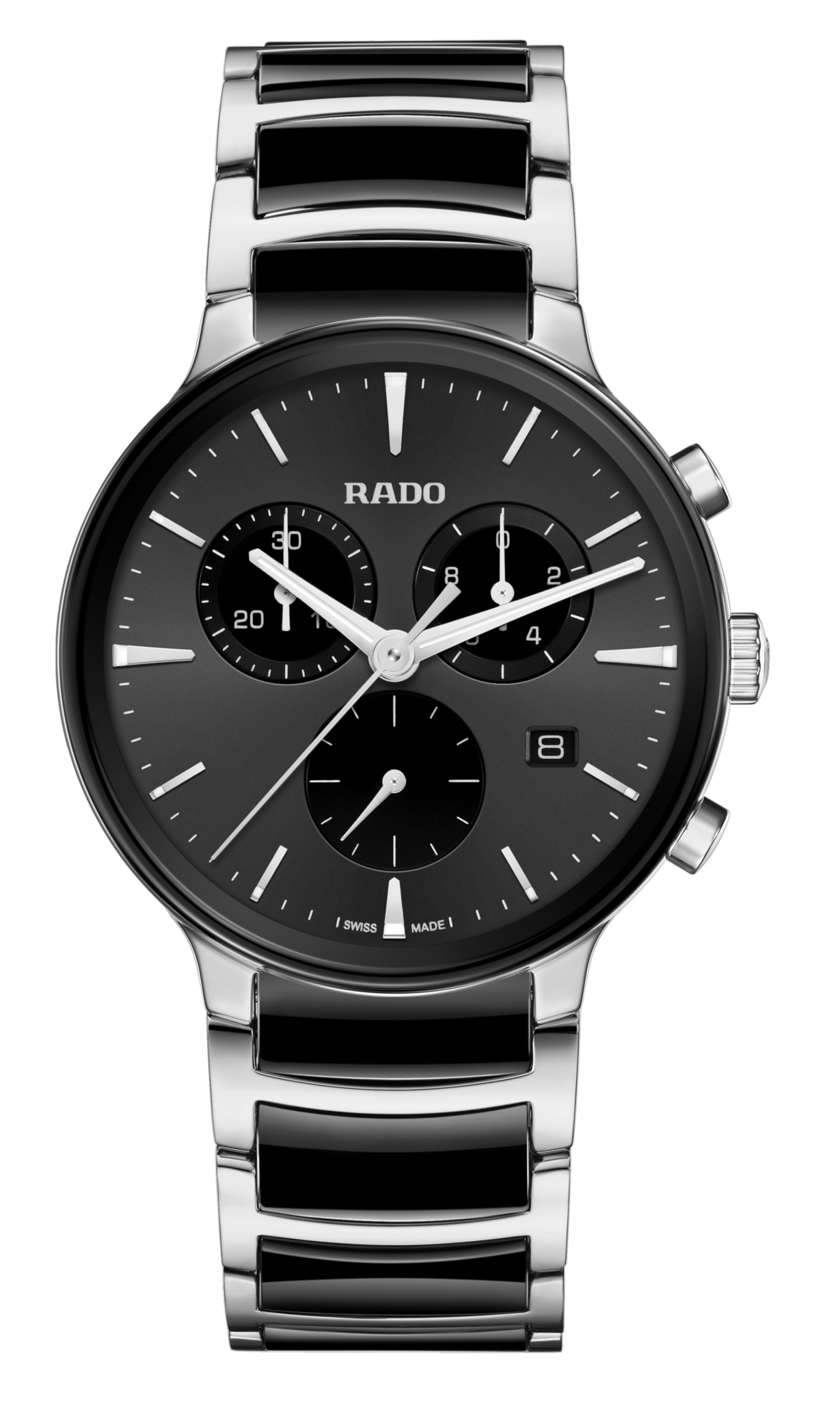 Centrix Chronograph 男款 精钢 看 R30130152 | Rado® 中国